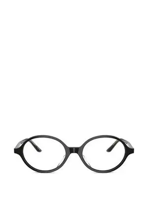 Oliver Spencer 2000rx Round-frame Glasses - Black