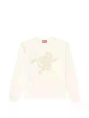 DIESEL® Embroidered Graphic-print Sweater