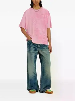 DIESEL® Pigment-print T-shirt - Pink