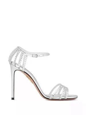 AQUAZZURA Sensation Crystal Heeled Sandals