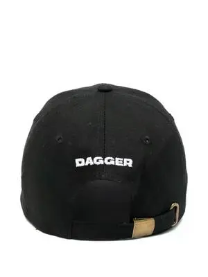 DAGGER Slogan-embroidered Baseball Cap
