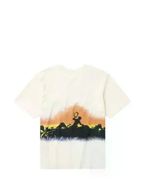 ONE OF THESE DAYS Driftin' Back Graphic-print T-shirt - Neutrals
