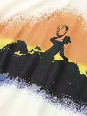ONE OF THESE DAYS Driftin' Back Graphic-print T-shirt - Neutrals
