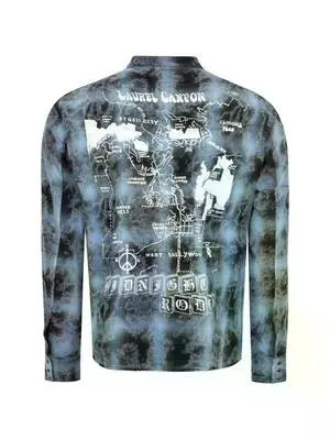 MIDNIGHT RODEO Graphic-print Flannel Shirt