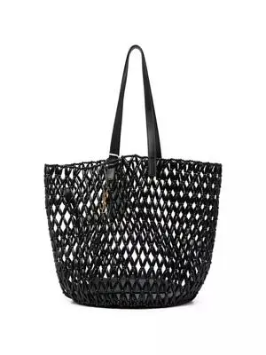 Saint Laurent Panier Shoulder Bag - Black