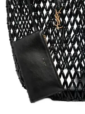 Saint Laurent Panier Shoulder Bag - Black