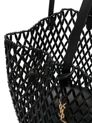 Saint Laurent Panier Shoulder Bag - Black