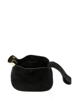 SEMICOUTURE Mini Baily Suede Tote Bag - Black