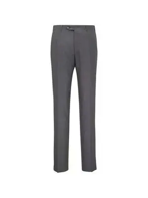 Canali Notched Lapels Check Suit - Grey