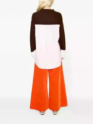 SIMONMILLER Pip Poplin Combo Sweater