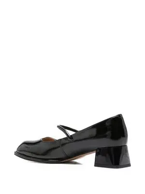 LINDA BAUMANN Patent-finish Mary Jane Pumps