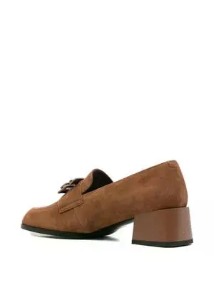 LINDA BAUMANN Suede Pumps