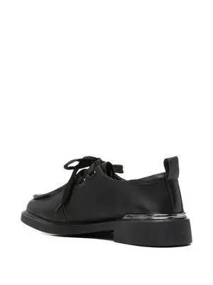 LINDA BAUMANN Leather Derby Shoes