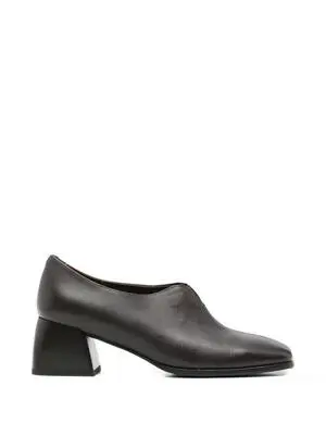 LINDA BAUMANN Square-toe Block-heel Pumps
