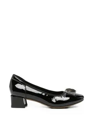 LINDA BAUMANN Bow-detail Pumps - Black