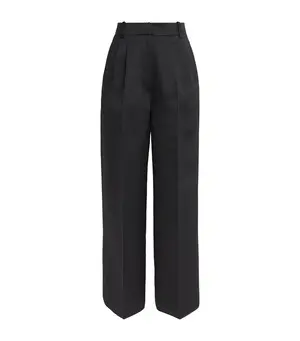VORANIDA Pleated Wide-leg Trousers