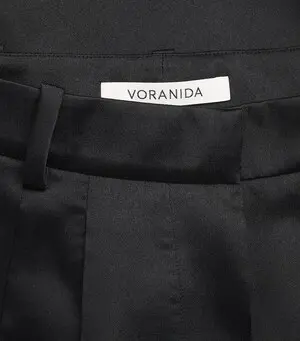VORANIDA Pleated Wide-leg Trousers