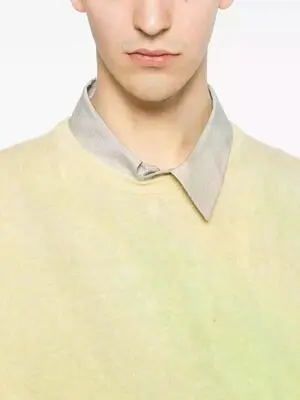 THE ROW Pale Cashmere Sweater - Yellow