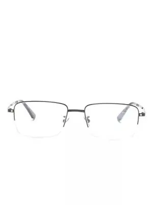 Cartier Rectangle-frame Glasses - Black
