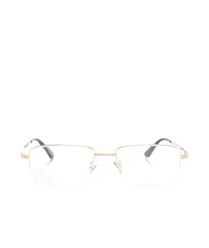 Cartier Rectangle-frame Glasses - Gold