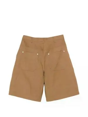 Comme Des Garçons Pleated Front Shorts