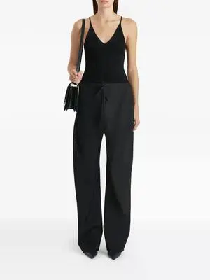 Khaite Bellame Knit Top - Black