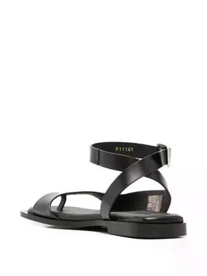 ALOHAS Buckle-fastening Toe-strap Sandals - Black