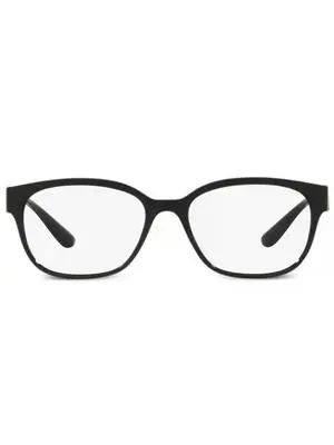 Dolce & Gabbana Logo-plaque Glasses - Black