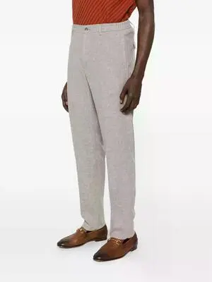 Tagliatore Elasticated-waistband Trousers - Grey