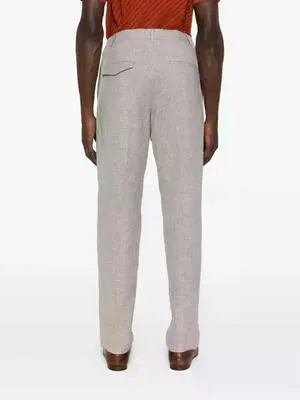 Tagliatore Elasticated-waistband Trousers - Grey