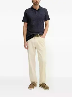 Barbour Westerdale Textured Polo Shirt - Blue