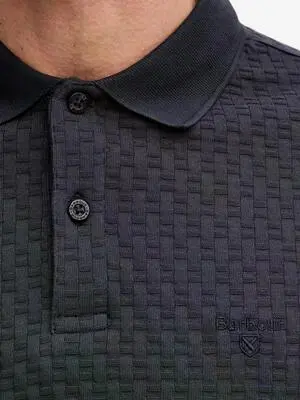Barbour Westerdale Textured Polo Shirt - Blue