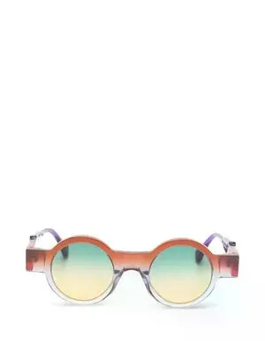 KUBORAUM Round Frame Sunglasses - Orange