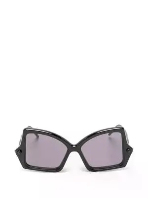 KUBORAUM Square-frame Sunglasses - Black