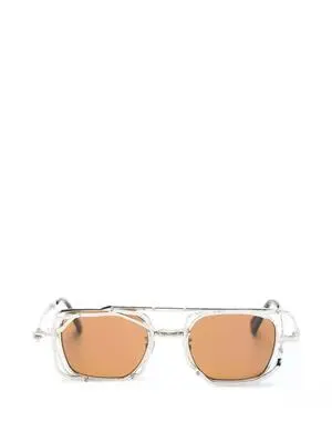 KUBORAUM Z51 Square-frame Sunglasses - Silver