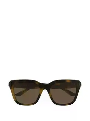 Balenciaga Logo Sunglasses - Brown