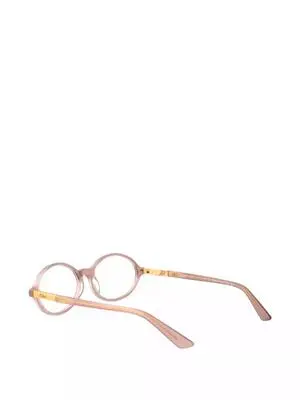 Chloé Round Frame Eyeglasses - Pink