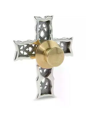 Emanuele Bicocchi Small Notre-dame Cross Brooch