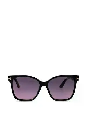 TOM FORD Geometric-frame Sunglasses - Black