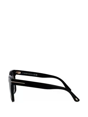 TOM FORD Geometric-frame Sunglasses - Black