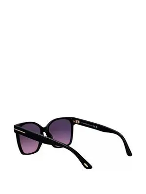TOM FORD Geometric-frame Sunglasses - Black