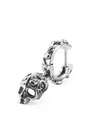 Emanuele Bicocchi Skull Hoop Earring