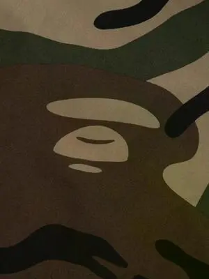 AAPE BY *A BATHING APE Logo Camouflage-pattern Boxers - Green
