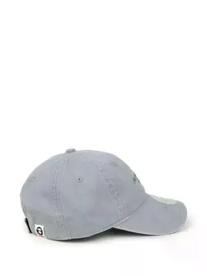 AAPE BY *A BATHING APE Logo-embroidered Baseball Cap - Neutrals