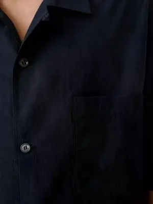 Studio Nicholson Agios Chest-pocket Shirt - Blue