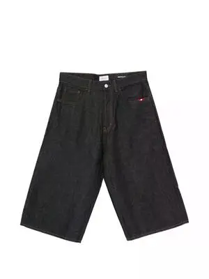 AMISH SUPPLIES Contrast-stitch Denim Shorts