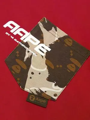 AAPE BY *A BATHING APE Camouflage-pocket T-shirt