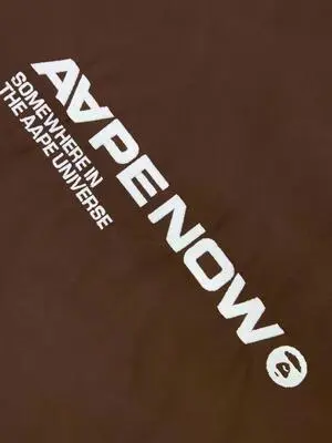 AAPE BY *A BATHING APE Moonface Zipped Bomber Jacket