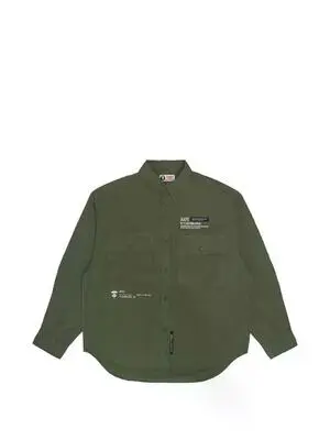 Aape By *a Bathing Ape Embroidered Overshirts For Men