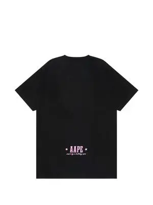 AAPE BY *A BATHING APE Graphic-print T-shirt - Black